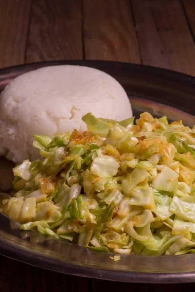 What's cooking in Namibia- NAMIBIAN PAP AND FRIED CABBAGE - Travel ...
