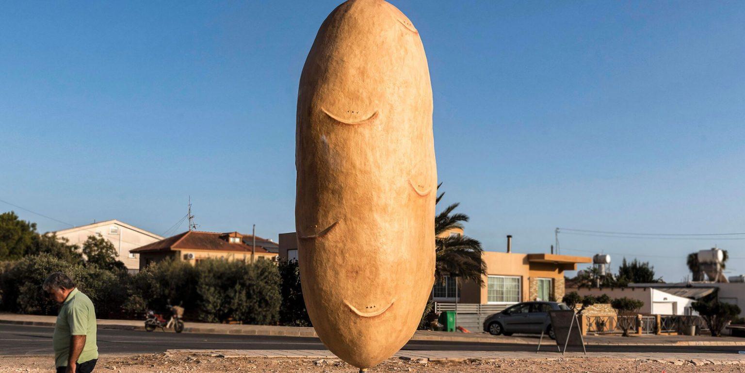 A Village in Cyprus Is Now Home to This 16-Foot-Tall Potato Statue ...