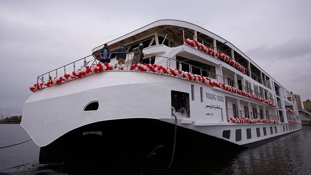 Viking Osiris floats out ahead of Egypt debut